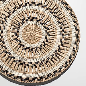 Decocoon Boho Wall Decor Set of 9, Boho Wall Basket Decor, African Wall Baskets, Woven Basket Wall Decor Set, Canastas Para Decoracion (Rustic Garden Wall Decor)