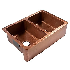 33" x 22" Double Bowl Kitchen Sink