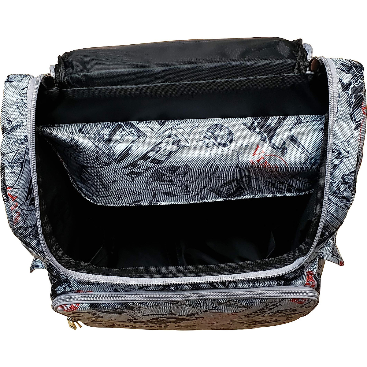 Vincent Master Backpack Travel Stylist Barber Bag (Silver)