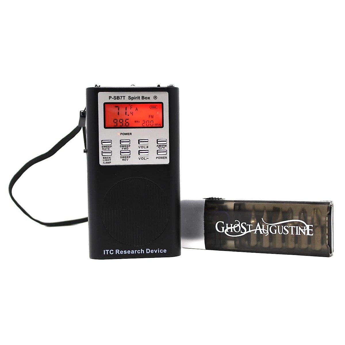 Spirit Box SB7T Rev 6 - Newest 2023 Version + Ghost Augustine Flashlight Screwdriver Kit