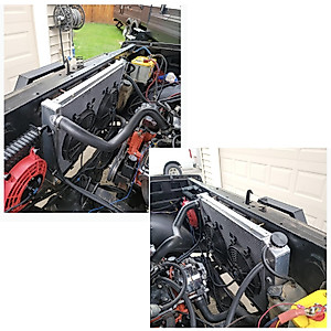 ENGINKUHLER 3-Row Radiator Compatible For 1973-1987 Chevy GMC C/K K5 Blazer C10 C20 C30 305 350 454 V8 Pickup Aluminum Radiators