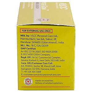 Vlcc Insta Glow Herbal Bleach With Cucumber & Rose Petal For Fairness 54 gm