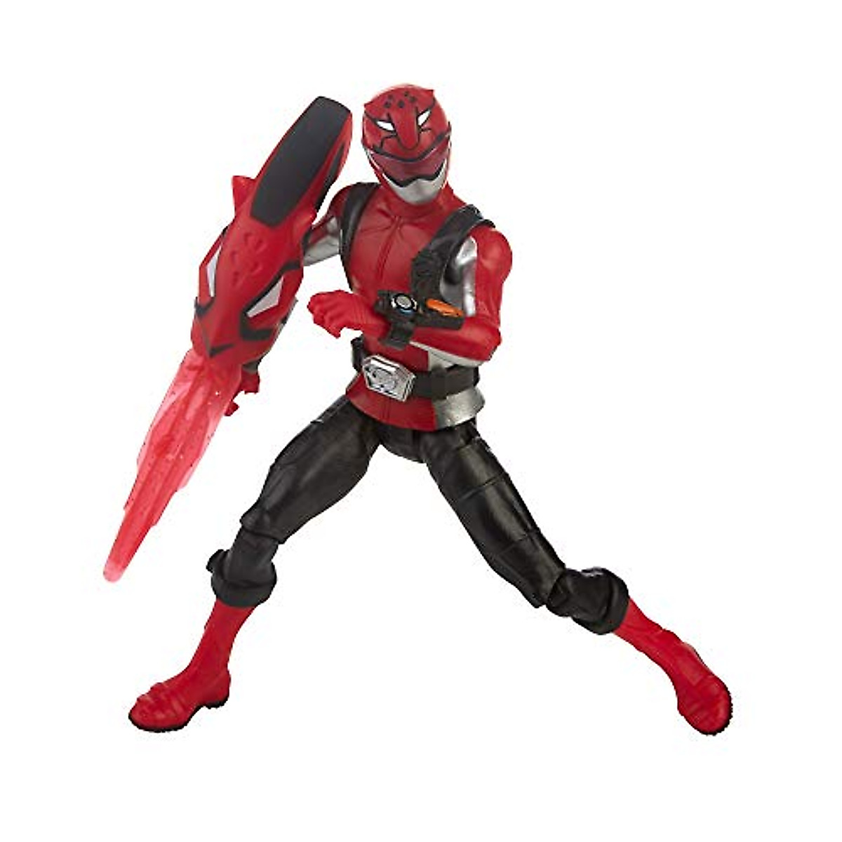 Power Rangers Beast Morphers Red Ranger 6" Action Figure Toy Inspired by The TV Show