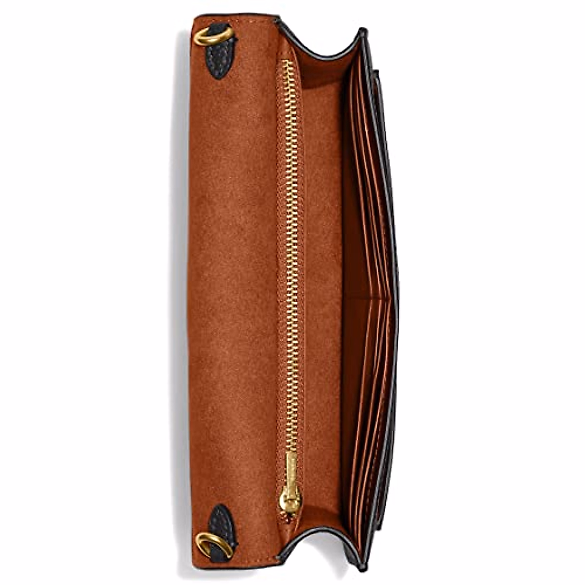 COACH Tabby Chain Clutch Black One Size