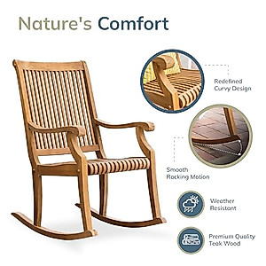 Cambridge Casual Mosko Outdoor Porch Rocking Chair