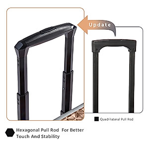 Yaheetech Rolling Makeup Train Case Professional Aluminum Cosmetic Case Large Storage Makeup Trolley with 4 Detachable Removable Wheels, 4 Trays and 1 Cubby with Sliding Rail - Holographic Gold