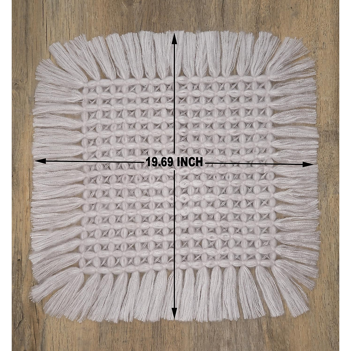 Zeroest Newborn Photography Baby Posing Layer Props Basket Filler Stuffer Mini Blanket Photoshoot HandKint Photo Wool Wrap (Light Grey)