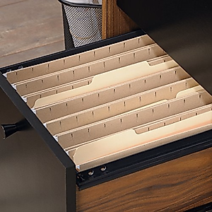 Sauder Harvey Park Desk, Grand Walnut finish