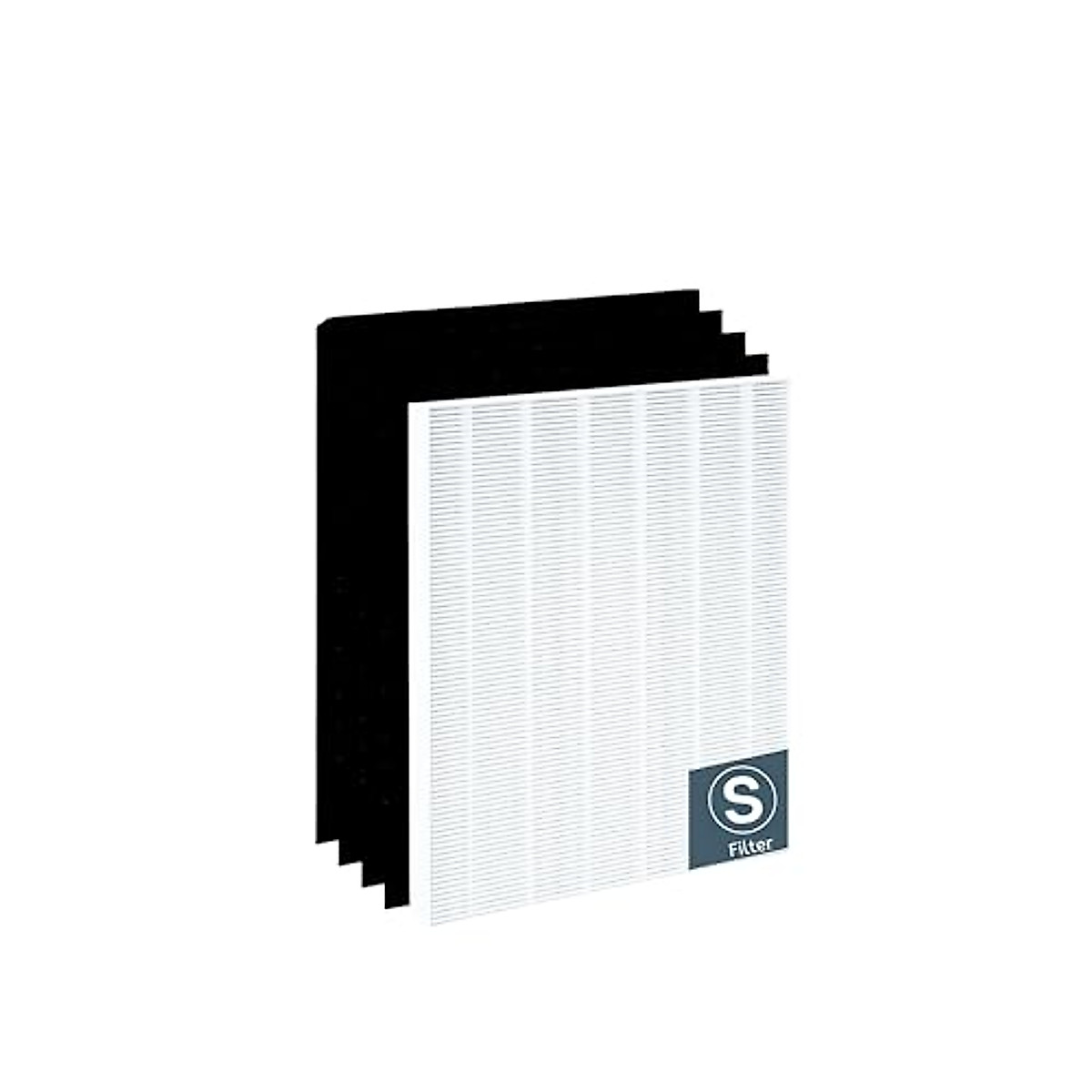 Nispira C545 HEPA Filter Replacement Ture HPEA For Winix C545 Air Purifier, P150, B151, 9300, Part Filter S 1712-0096-00 & 2522-0058-00, 113050 1 Set