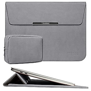 TOWOOZ Macbook Air M2 Sleeve Waterproof Thin Laptop Sleeve Case Compatible with 2022 M2 Chip MacBook Air 13.6 Inch A2681 / Macbook Air 13-13.6 Inch/Macbook Pro 13-14 Inch, With Accessory Pouch