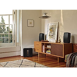 Sonos Five Two Room Set - The high-Fidelity Speaker for Superior Sound (Black)
