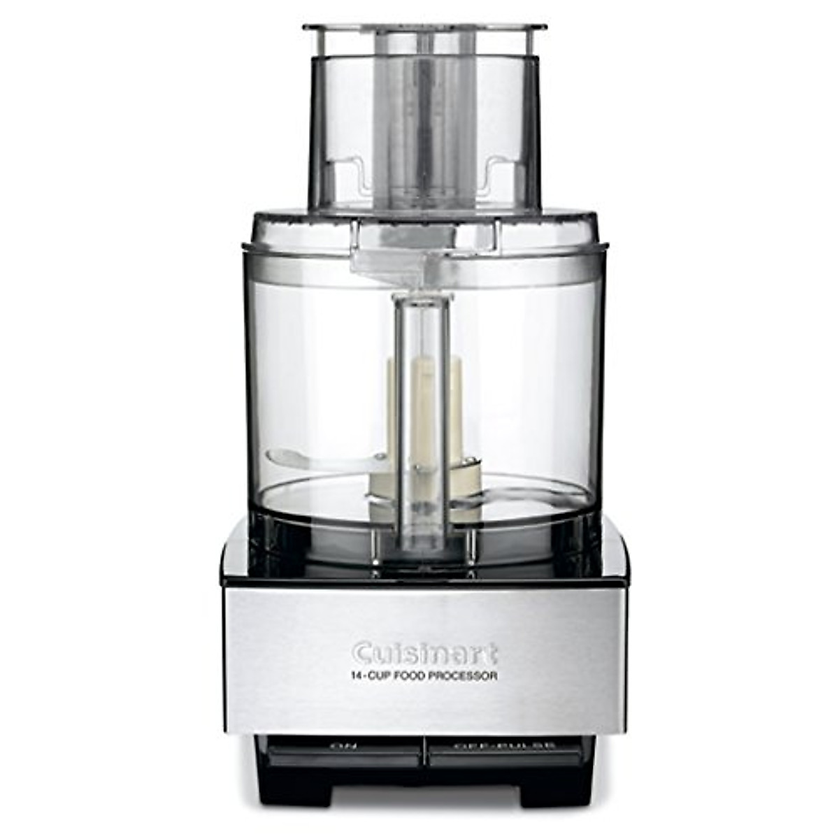 Cuisinart 14 Cup Food Processor, Includes Stainless Steel Standard Slicing Disc (4mm), Medium Shredding Disc, & Stainless Steel Chopping/Mixing Blade, DFP-14BCNY and DLC-DH Disc Holder, White