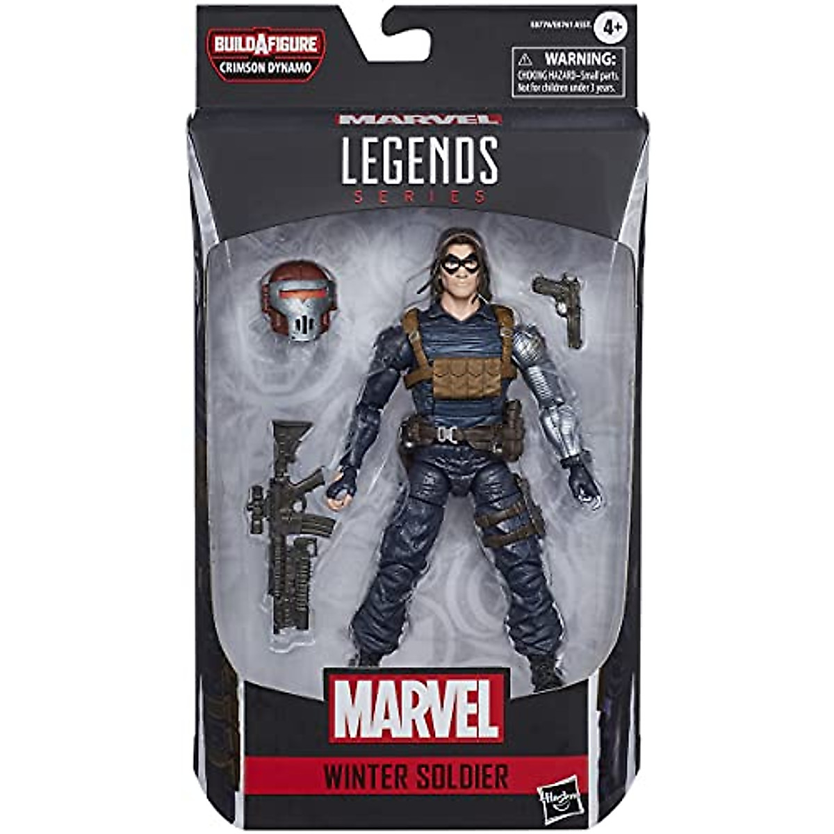 Marvel Hasbro Black Widow Legends Series 6-inch Collectible Winter Soldier Action Figure Toy, Premium Design, 2 Accessories, Ages 4 and Up