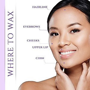 Satin Smooth Hair Waxing Small Applicators For Eyebrow, Upper Lip, Chin, Facial Hair Removal 500 count