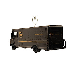Christmas Ornament for UPS Parcel Brown Delivery Truck