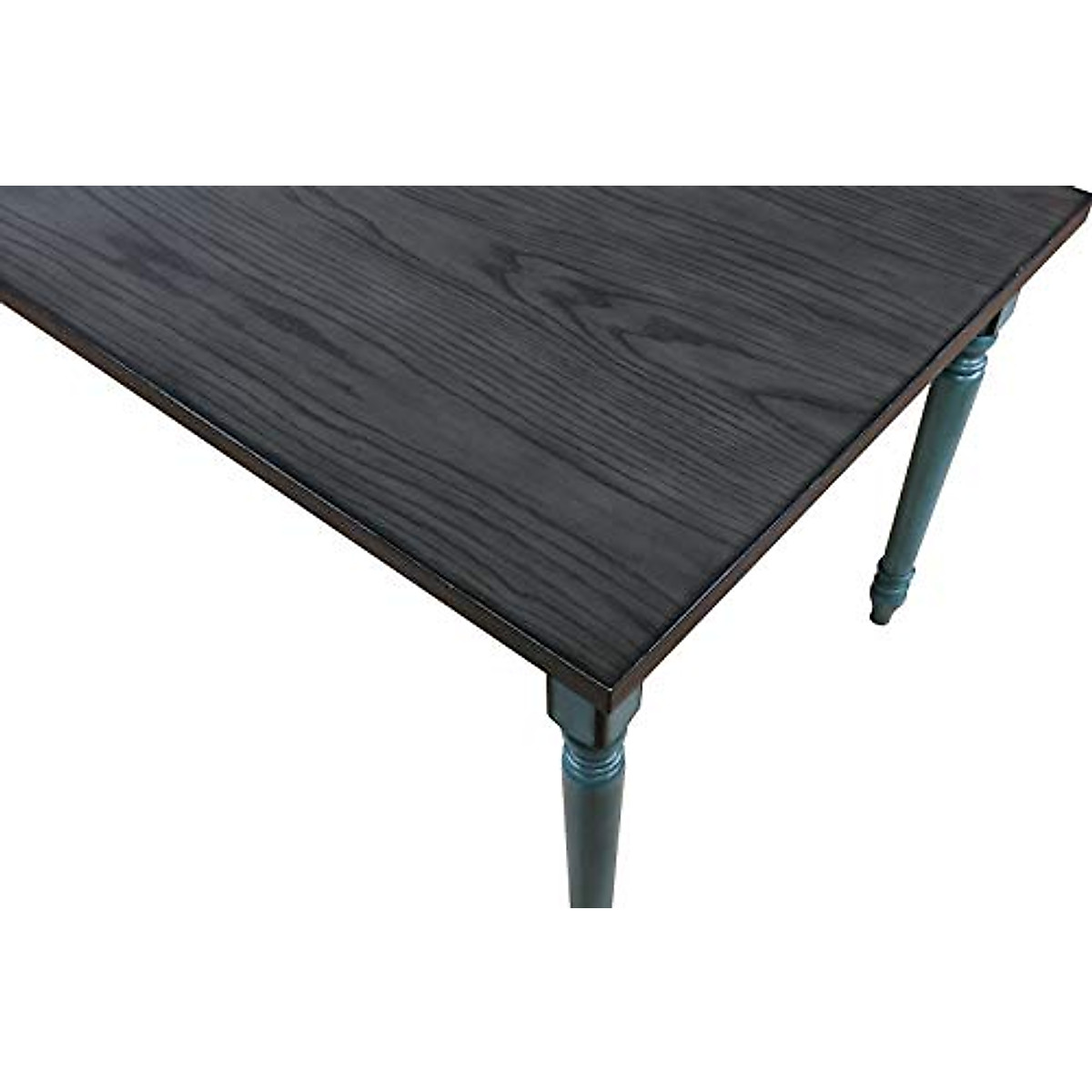 Powell Furniture Willow Dining Table, Multicolor, 35.1/2" x 59" x 30.1/4"