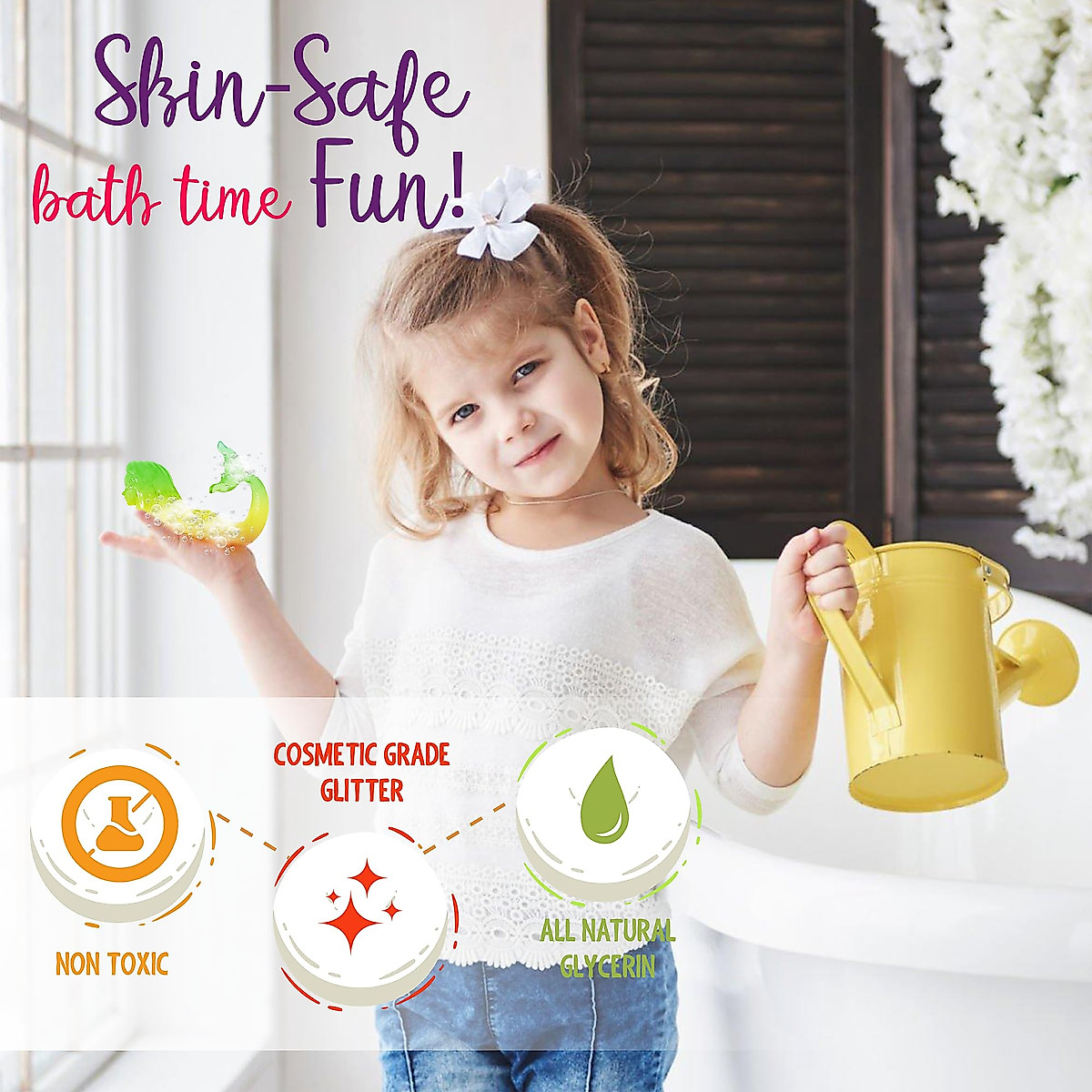 Hula Unicorn & Mermaid Soap Making Kit - DIY Crafts for Girls Age 6-12, STEM Activity Gift