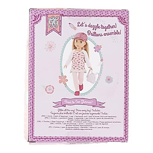 Glitter Girls - Head To Toe Glimmer Tunic & Leggings Deluxe Outfit - 14-inch Doll Clothes & Accessories Toys,Pink