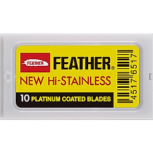 Feather Double Edge Safety Razor Blades 30 Count