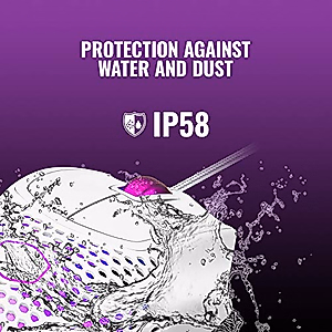 Cooler Master MM720 White Glossy Lightweight Gaming Mouse with Ultraweave Cable, 16000 DPI Optical Sensor, RGB and Unique Claw Grip Shape