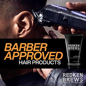 Redken Brews Molding Paste For Men, High Hold, Natural Finish, For all Hair Types, 5 Fl. Oz.