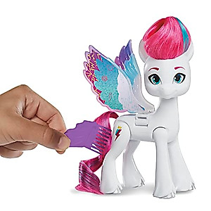 My Little Pony Dolls Zipp Storm Wing Surprise, 5.5-Inch Toy with Wings and Accessories, Toys for 5 Year Old Girls and Boys