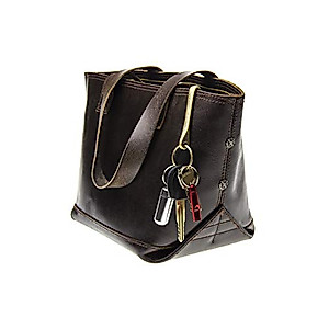 Lucky Line Key Holder Utilicarry Fish Hook Key Carrier, Antique Brass, 1 Perf Pack (U14201)