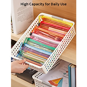 JARLINK 120 Pack Mesh Zipper Pouch, Zipper Pouch bulk in 10 Colors, Multipurpose Travel Zipper Bags for Organizing Makeup Essentials, Travel Accessories, Office, School and Teacher Supplies