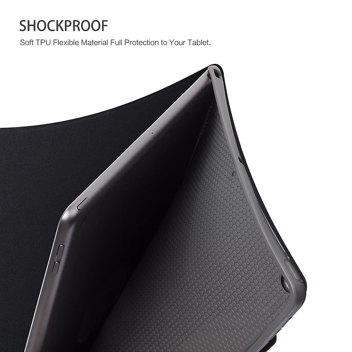 Cutebricase iPad 10.2 Case for iPad 9th Generation 2021, iPad 8th Generation Case 2020, iPad 7th Generation Case 2019,iPad Case 9th Gen Multi-Angle View Adjustable Stand Auto Wake/Sleep, Bookshelf Cat