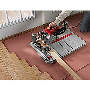 SKIL 3601-02 Flooring Saw with 36T Contractor Blade, Red and black