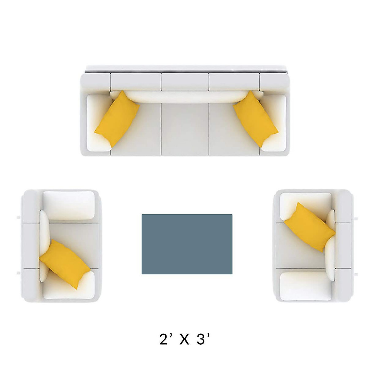 Tayse Trout Fishing Ivory 2x3 Scatter Mat Small Rug for Entryway Indoor & Outdoor - Hallway, Walkway, or Foyer - Novelty, Lodge Bedroom & Living Room, NTR6602 2x3