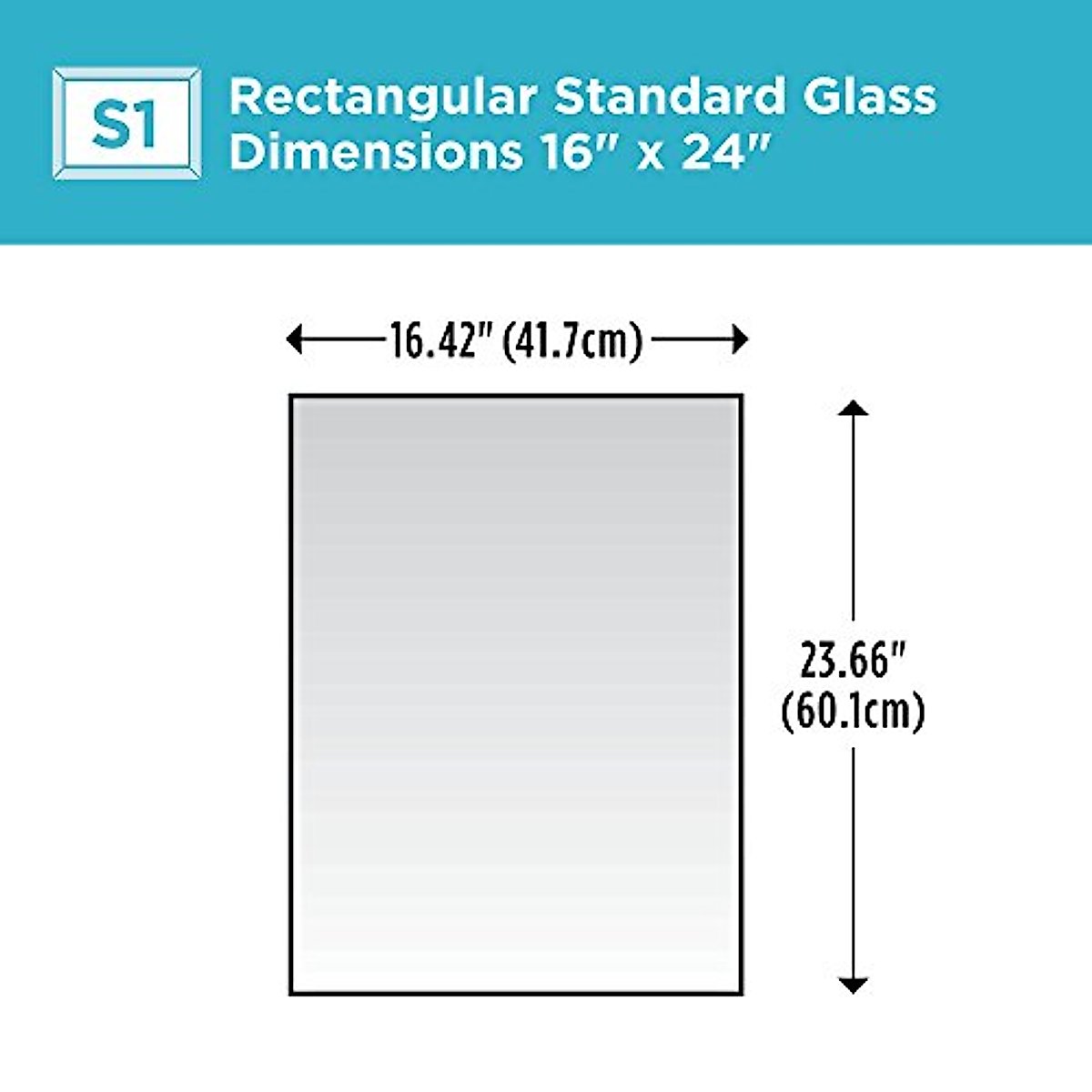 Delta Wall Mount 21 in. x 28 in. Small (S1) Rectangular Framed Float Mounting Bathroom Mirror in Matte White with Standard Glass