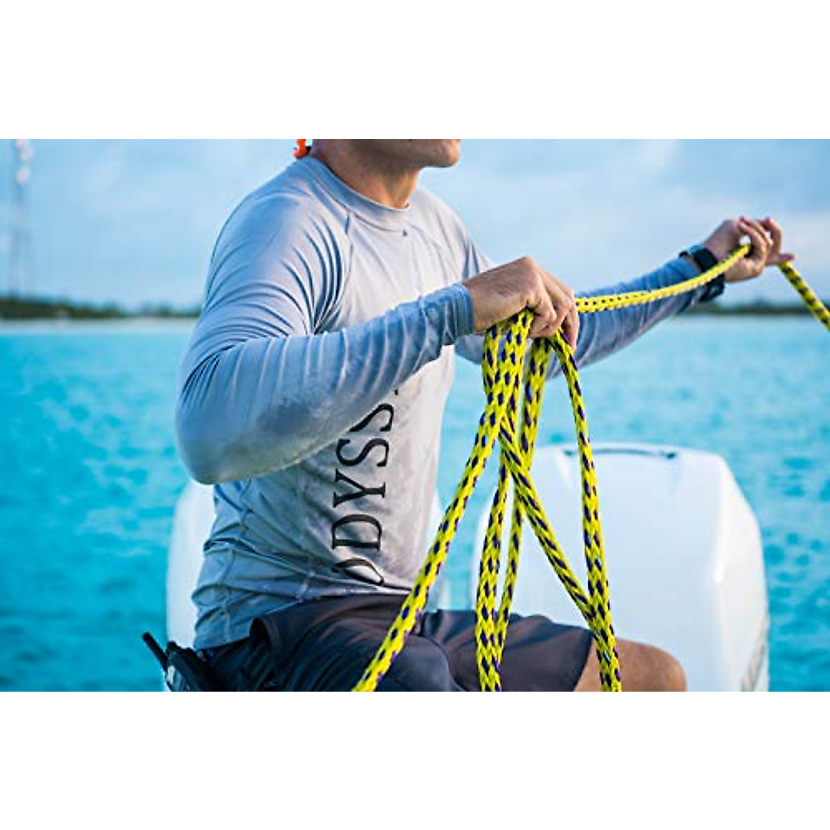 Airhead Tow Rope for 1-6 Rider Towable Tubes, 1 Section, 60-Feet