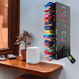 Can Cooler Holder,Beer Bottle and Can Cooler with Beer Opener,Personal Wall Mounted Metal Can Cooler Dispenser, 2 in 1 Custom Bottle Opener with Can Holder for Beer Drinker(16 inch)