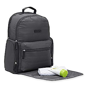 Eddie Bauer Places & Spaces Lake Diaper Backpack, Grey