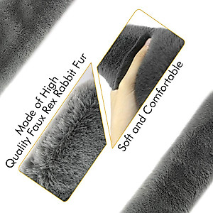 GAMPRO Car Seat Belt Pad Cover, 2-Pack Soft Car Safety Seat Belt Strap Shoulder Pad for Adults and Children, Suitable for Car Seat Belt, Backpack, Shoulder Bag