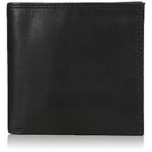Buxton Men's Emblem-leather Cardex Wallet, black, One Size