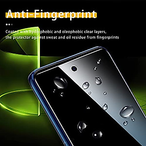 Ogrish [2+2 Pack] Tempered Glass Screen Protector for Motorola Moto Edge (2021)/Moto Edge 5G UW 2021 and 2 Pack Camera Lens Protector - Anti-fingerprint, Shatter Proof, HD Clear