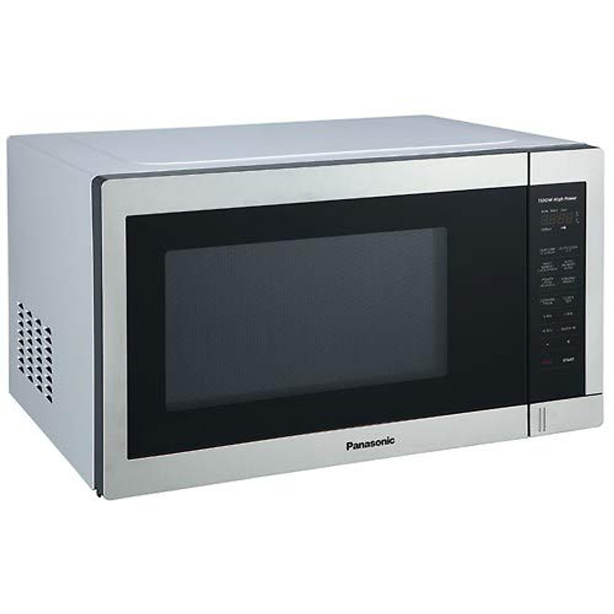 Panasonic NN-SB658S 1.3 Cu Ft 1100W Cooking Power Smart Touch Controls Turbo Defrost Countertop Microwave Oven (Renewed)