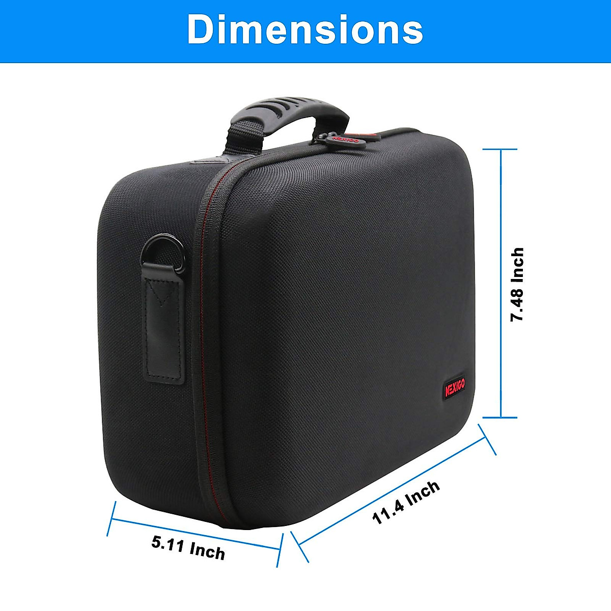 BEJOY Travel Storage Carrying Case for Oculus Quest 2, Oculus Quest All-in-one VR Gaming Headset and Controllers Accessories Travel Protective Bag, Shoulder Strap Storage Bag (Grey)