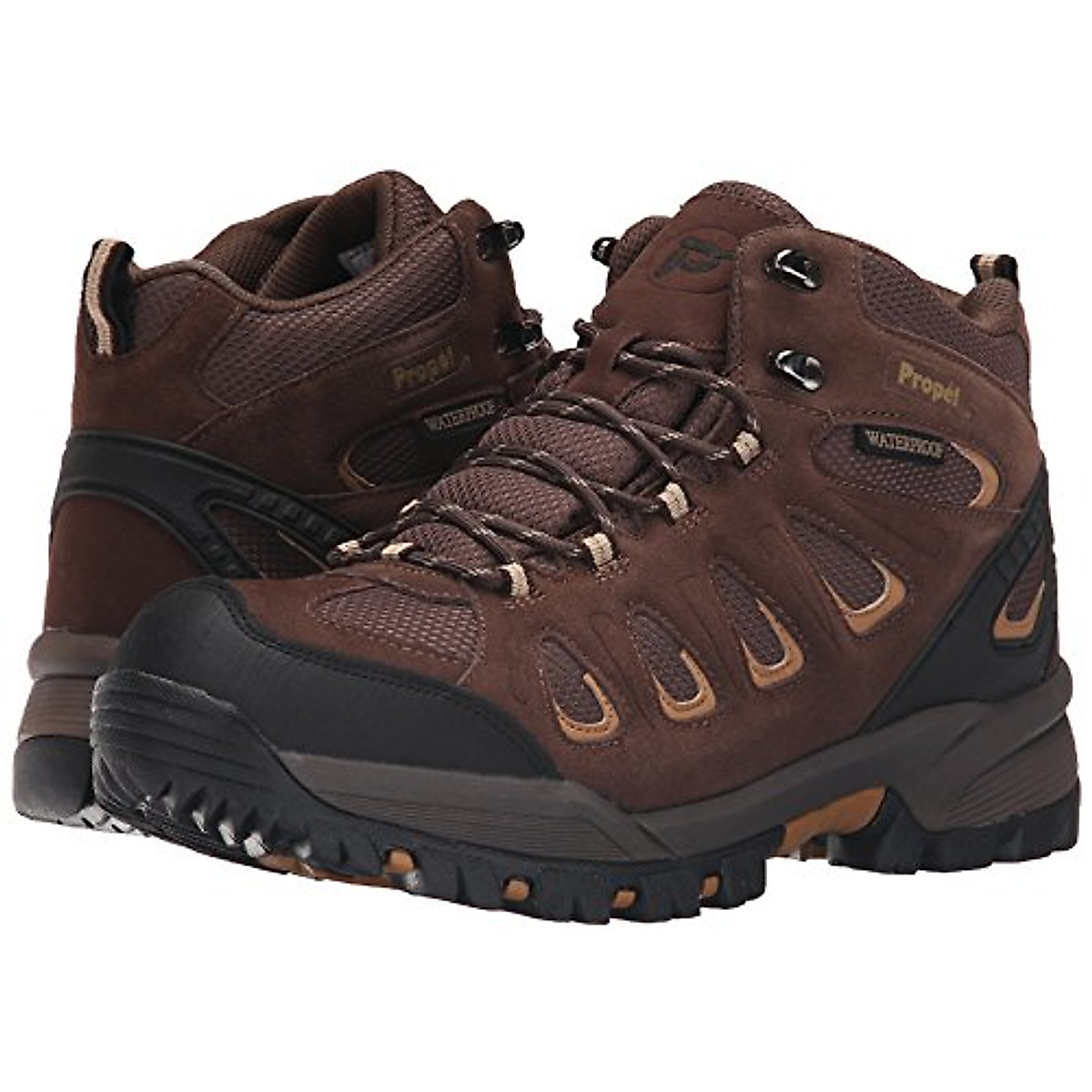 Propét Men'sRidge Walker Hiking Boot, Brown, 12 XX-Wide US
