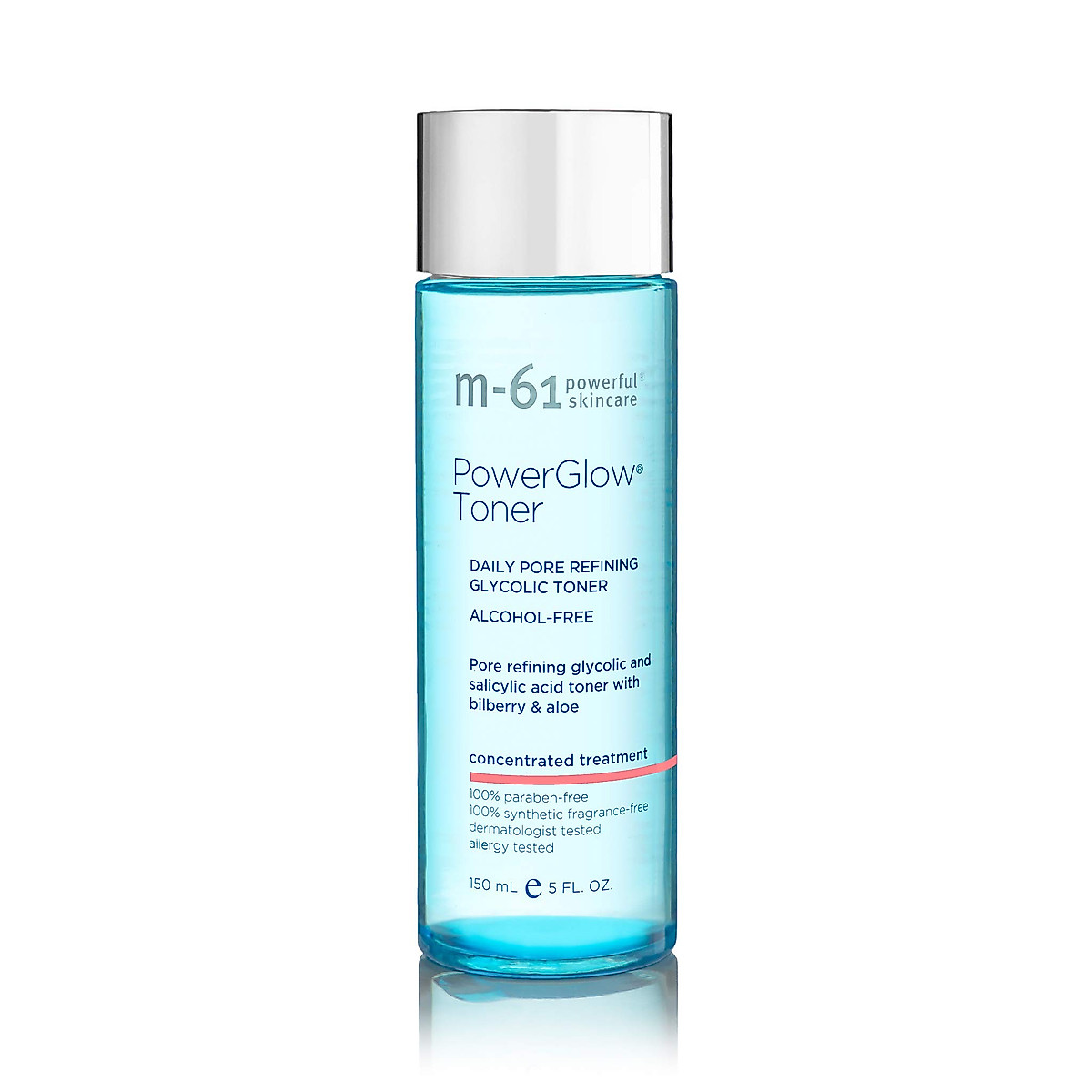 M-61 PowerGlow® Toner - Daily Pore Refining glycolic and salicylic Acid Toner with Bilberry & Aloe.