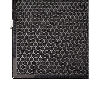 LifeSupplyUSA Complete Replacement Filter Set (1 True HEPA Filter + 1 Charcoal Filter + 2 Carbon Filter) Compatible with Ivation IVAHEPA01 Deodorizer Sanitizer Air Purifiers