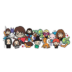 Tervis Harry Potter - Group Charms Tumbler with Wrap and Black Lid 16oz Mug, Clear