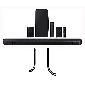 Samsung HW-Q910B 9.1.2ch Soundbar with Subwoofer and Rear Speakers with a Walts SOUNDBAR-Mount for Compatible Soundbars Under 15lb (2022)(Used)