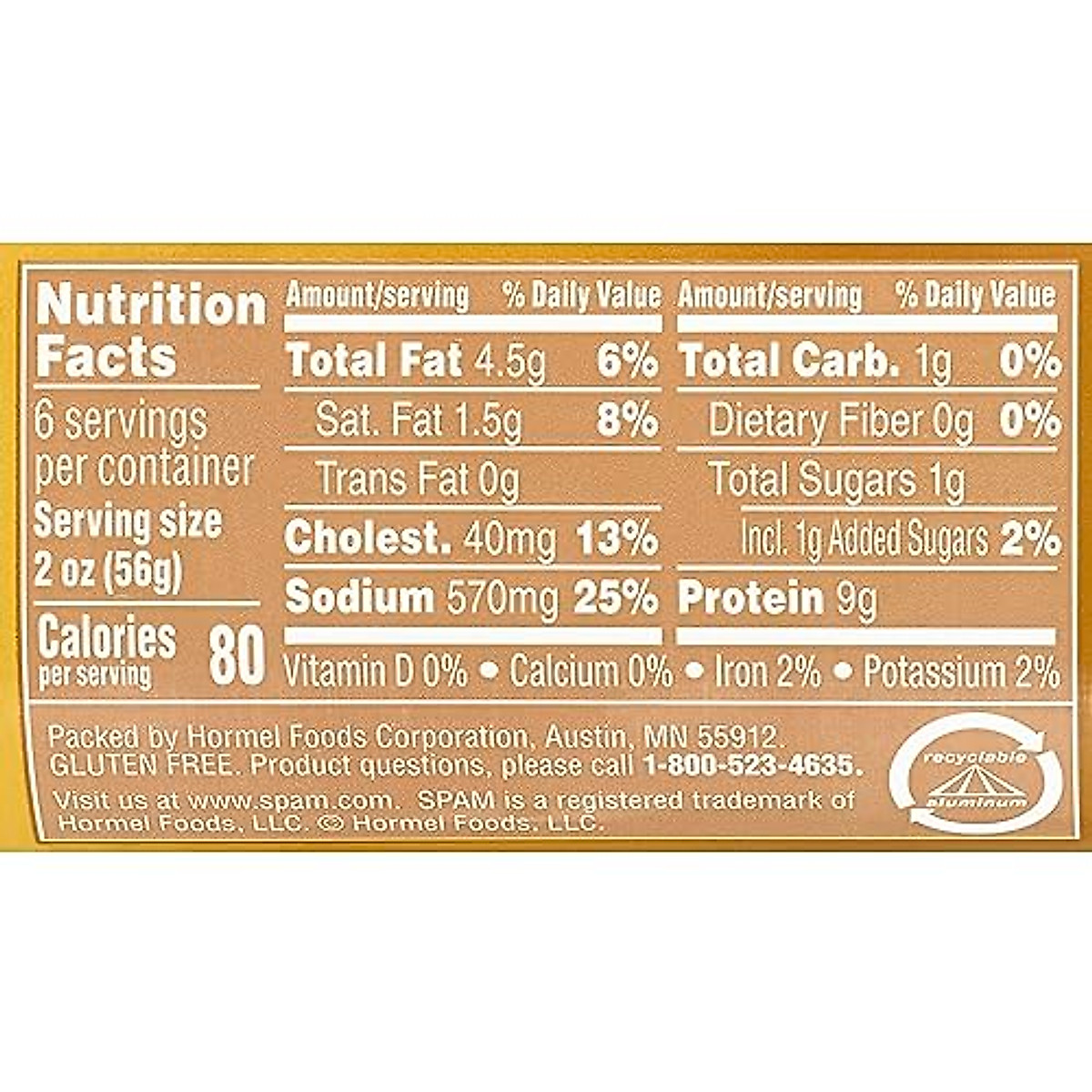 SPAM Oven Roasted Turkey, 12 Ounce (Pack of 12)