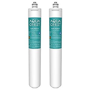 AQUA CREST I2000 2 Under Sink Water Filter, 26K Gallons, Replacement Cartridge for Everpure i2000, MC2, ESO7, MH2, EV9612-22, EV9612-56, EV9607-25, EV9613-21, NSF/ANSI 42 Certified, Pack of 2