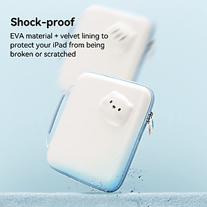GeekShare Cute Bear 11 Inch Tablet Sleeve Case Compatible with iPad Pro(2021/2020/2018) Shockproof Case Compatible with iPad Air4/3 iPad 2020/2019 Carrying Storage Sleeve Bag
