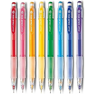 PILOT Color Eno 0.7mm Automatic Mechanical Pencil 8 Color Set