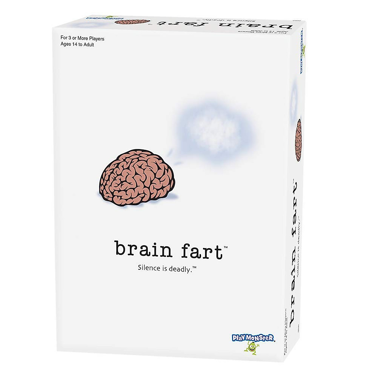 PlayMonster Brain Fart Party Game -- Think Fast -- Fun Game Night -- players : 4+ , Ages 14+